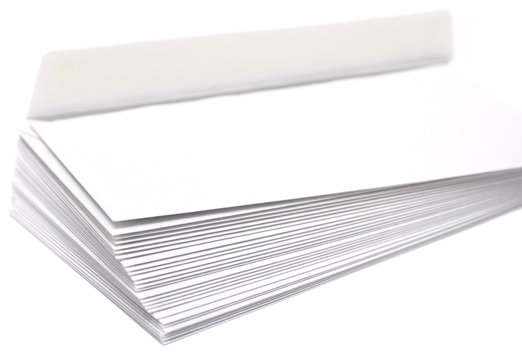 REACH CUSTOMERS FAST With millions of common envelopes in stock and 24 ...